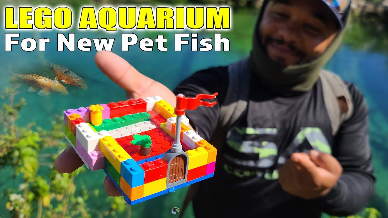 LEGO Aquarium for New Pet Fish DIY - YouTube