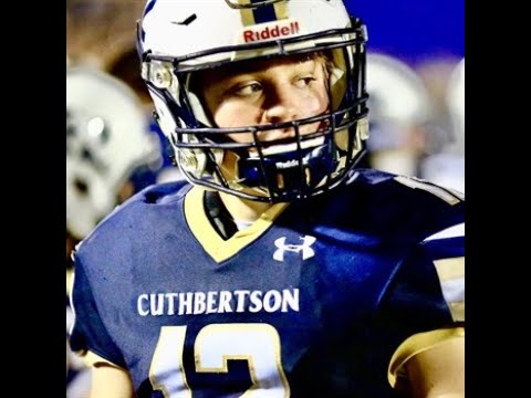 Talking Preps: Kenzie interviews Cuthbertson high QB Evan Bernard - YouTube