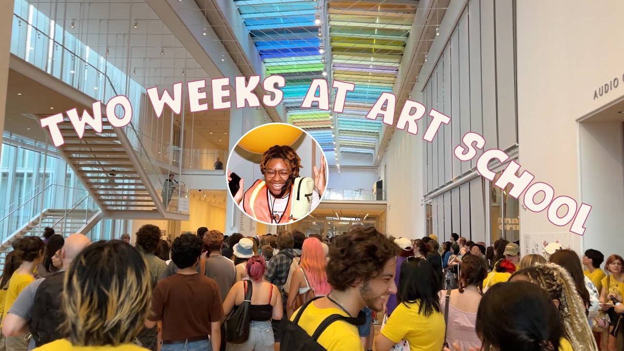 Two weeks back at art school | SAIC - YouTube