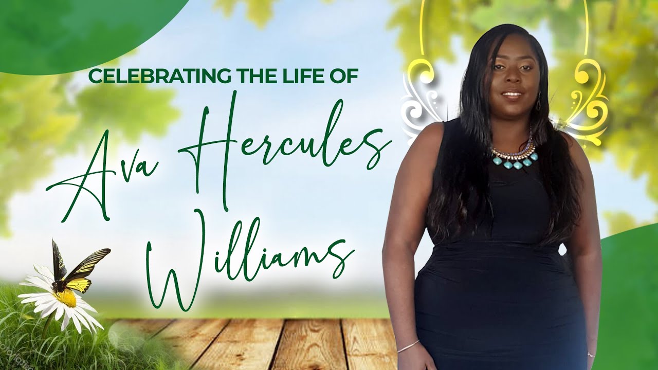 Celebrating the life of Ava Hercules Williams - YouTube