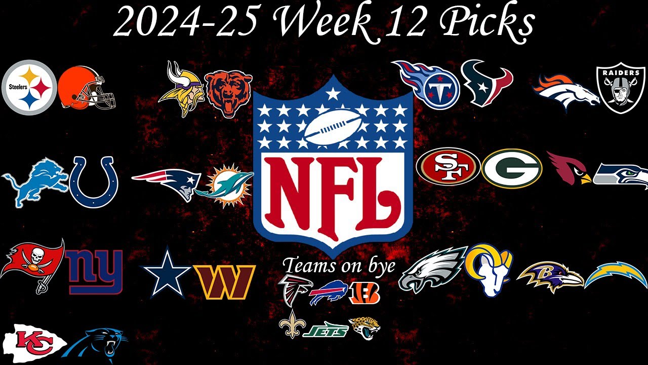 2024 NFL week 12 picks - YouTube