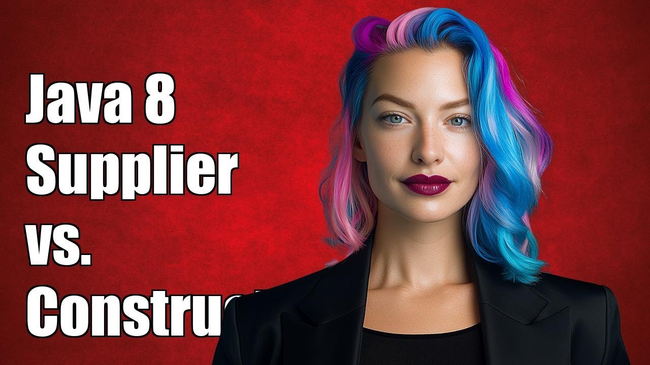 Java 8 Supplier vs Constructor: Understanding Functional Interfaces in Java - YouTube