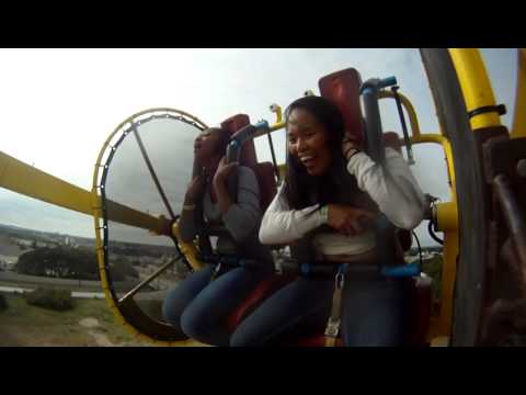 Dallas TX Zero Gravity Skyscraper - YouTube