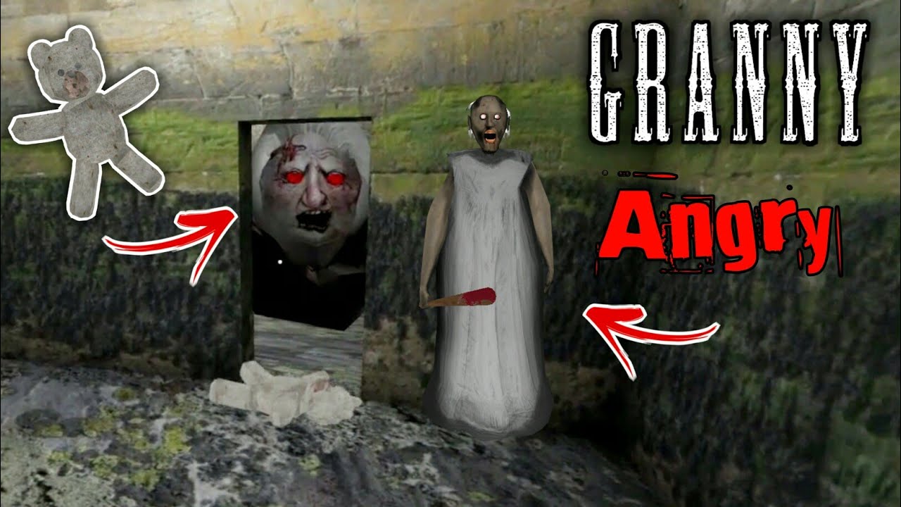Granny And Angeline are Angry in Granny v1.8 | Full Gameplay - YouTube