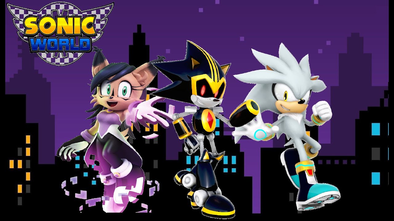 Sonic World R9 - Shard, Nicole y Silver - YouTube