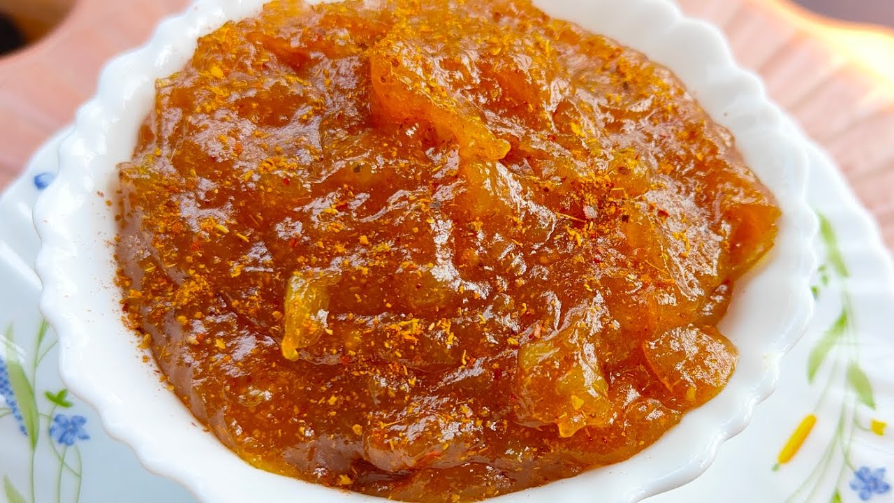 কাঁচা আমের টক ঝাল মষ্টি আচার রেসিপি খুব সহজে 😍-Amer Achar recipe in ...