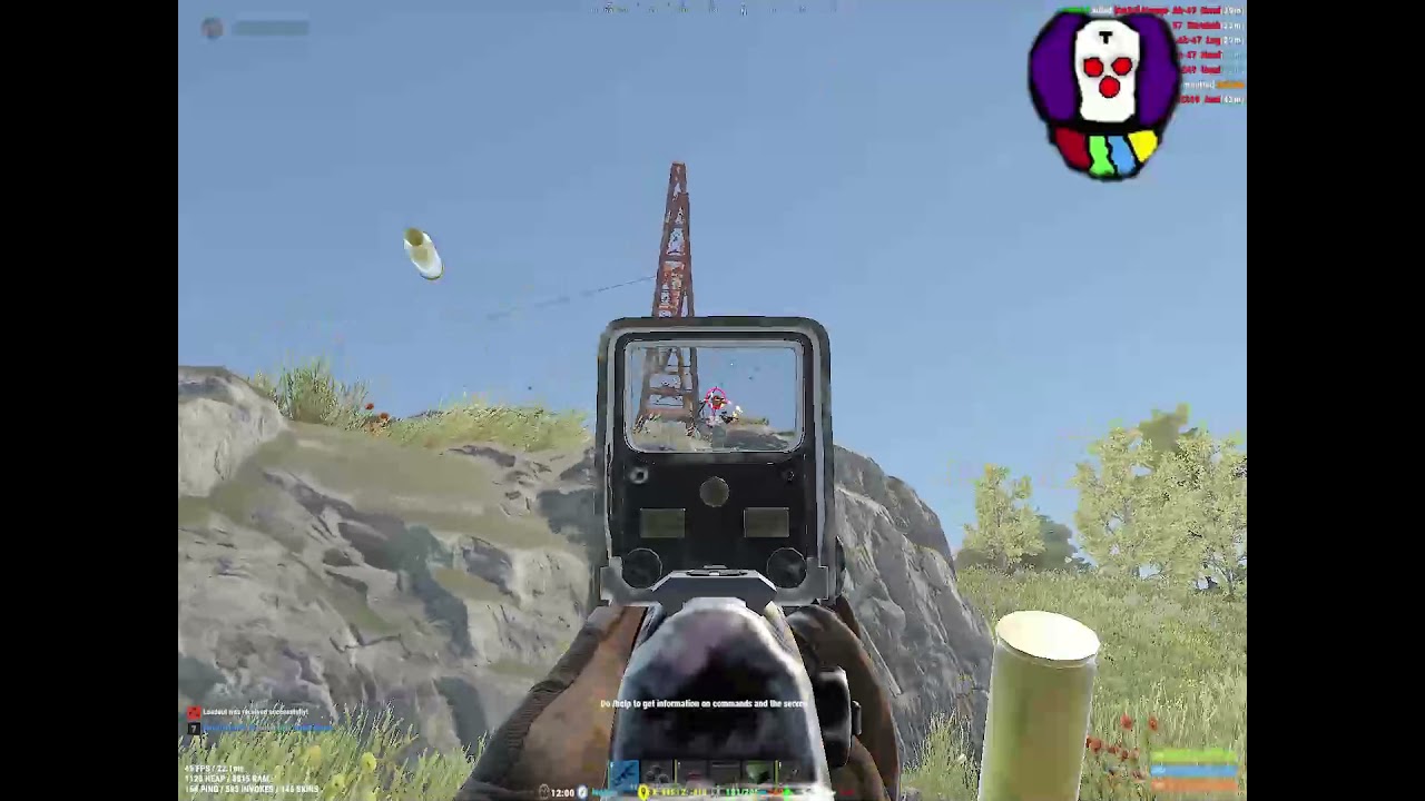 Retornando pro RUST com config nova - YouTube