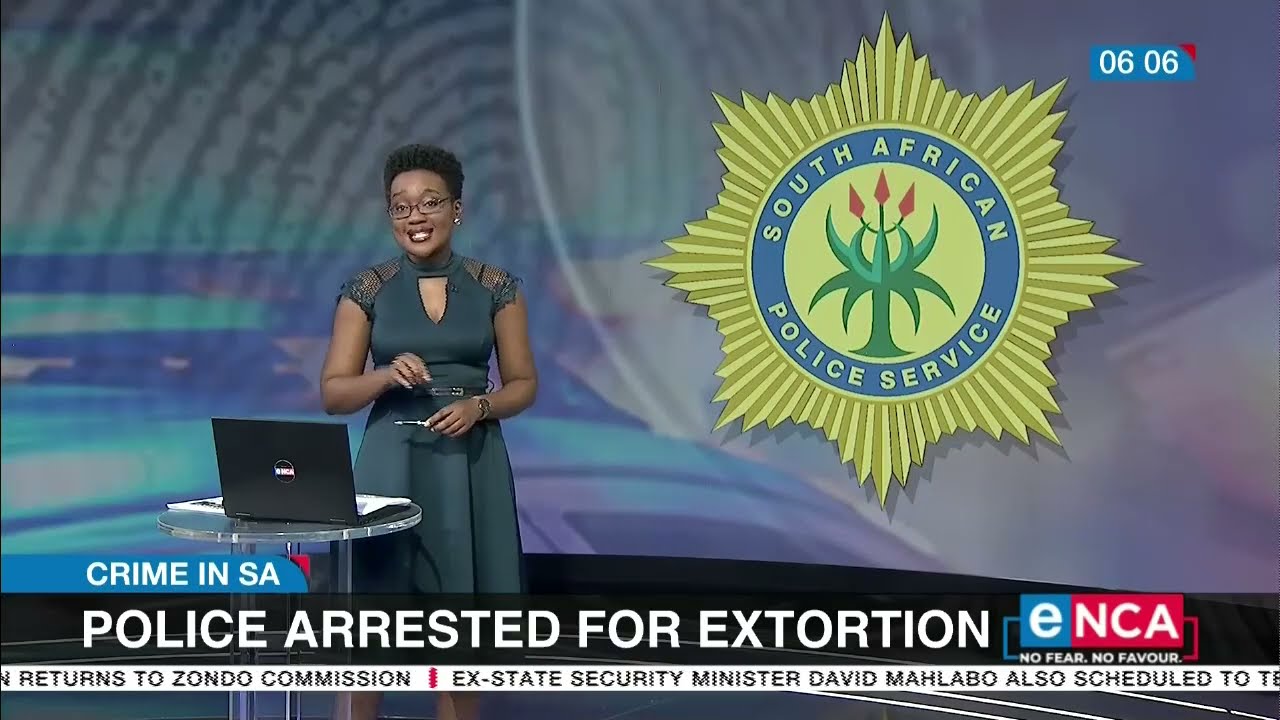 Crime in SA | Police arrested for extortion - YouTube