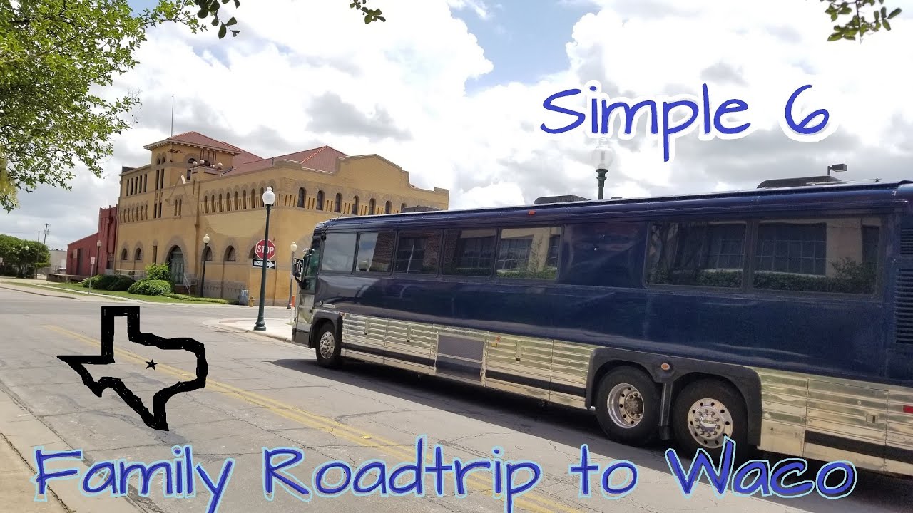 Family Traveling in a Bus !!! Houston to Waco Texas Roadtrip - YouTube