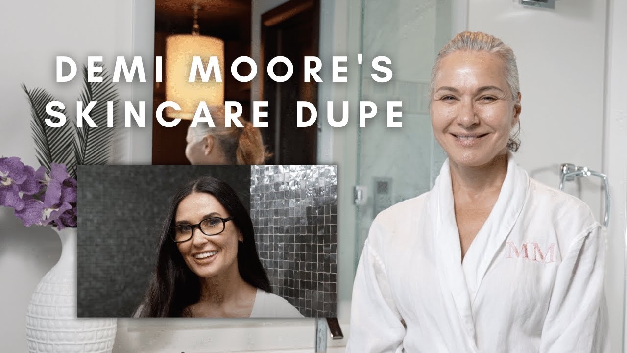 Cosmetic Chemist's Review of Demi Moore's Skincare Routine - YouTube