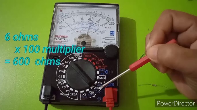 How To Use Analog Multimeter
