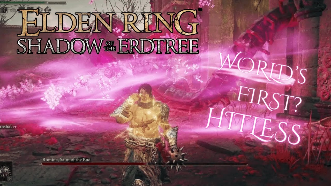 ELDEN RING ~ Romina, Saint of the Bud hitless fight [WF?] - YouTube