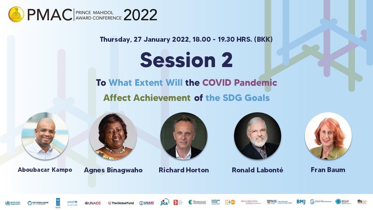 PMAC 2022 : Session 2 To What Extent Will the COVID Pandemic Affect ...