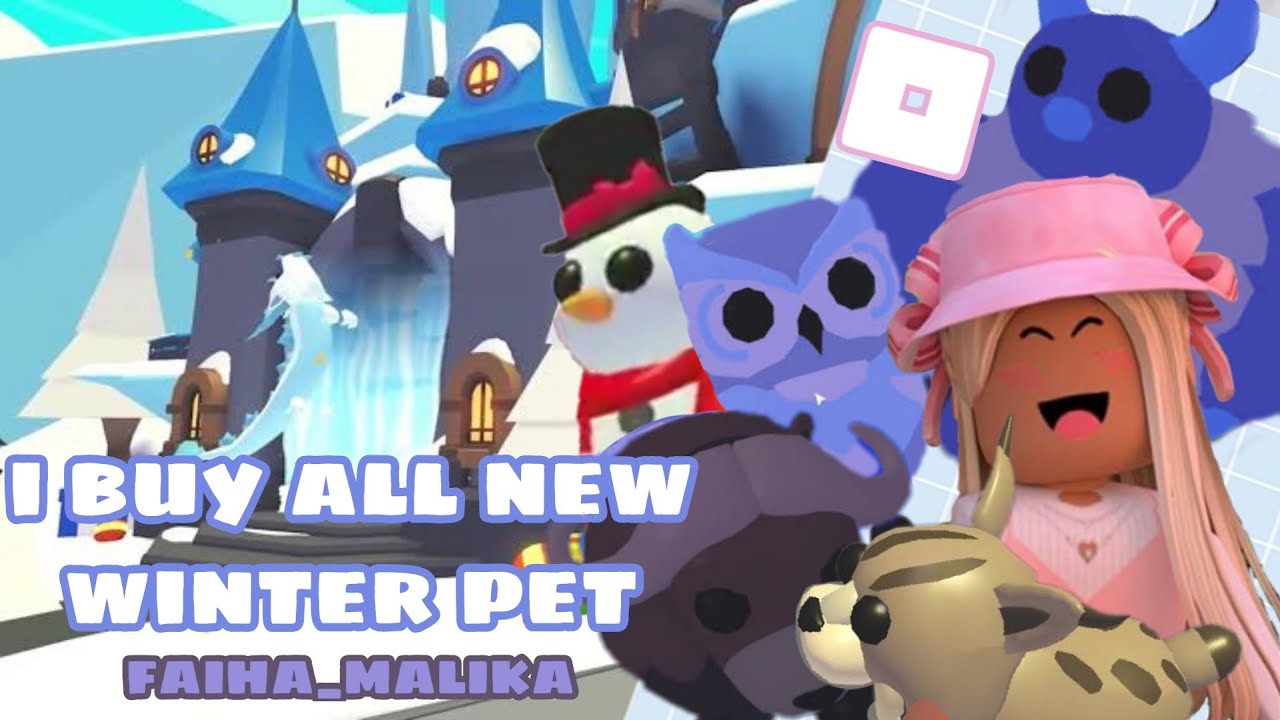 Buy All New Adopt Me Winter Pet ️ ️ ️ - YouTube