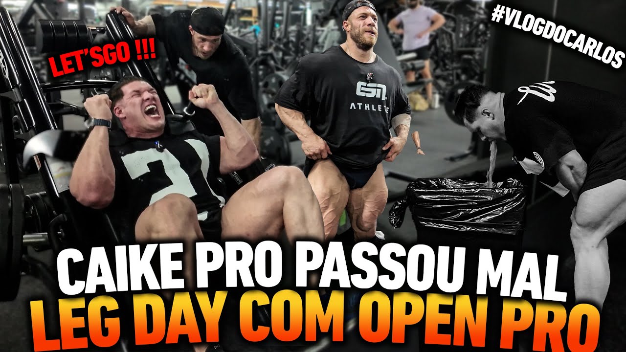 CAIKE PRO PASSOU MAL NO TREINO COM UM OPEN PRO !!! - YouTube