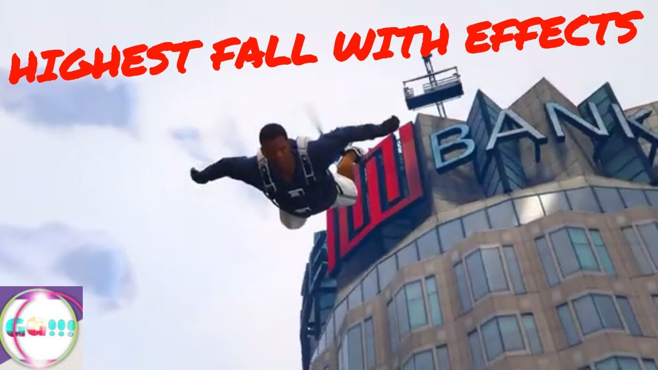 CINEMATIC FALL IN GTA-V (FALLING FROM HIGHEST FEELING) - YouTube