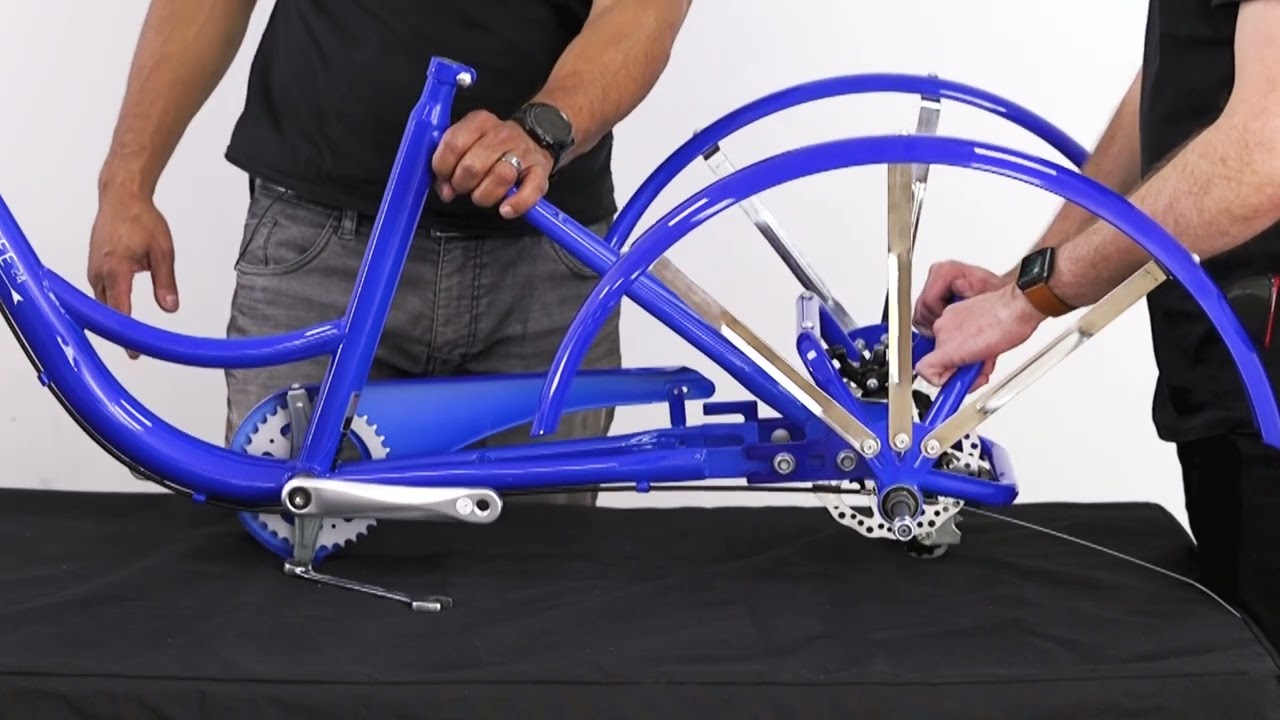 Tricycle Assembly - Step 4: Connection to the Main Section - YouTube