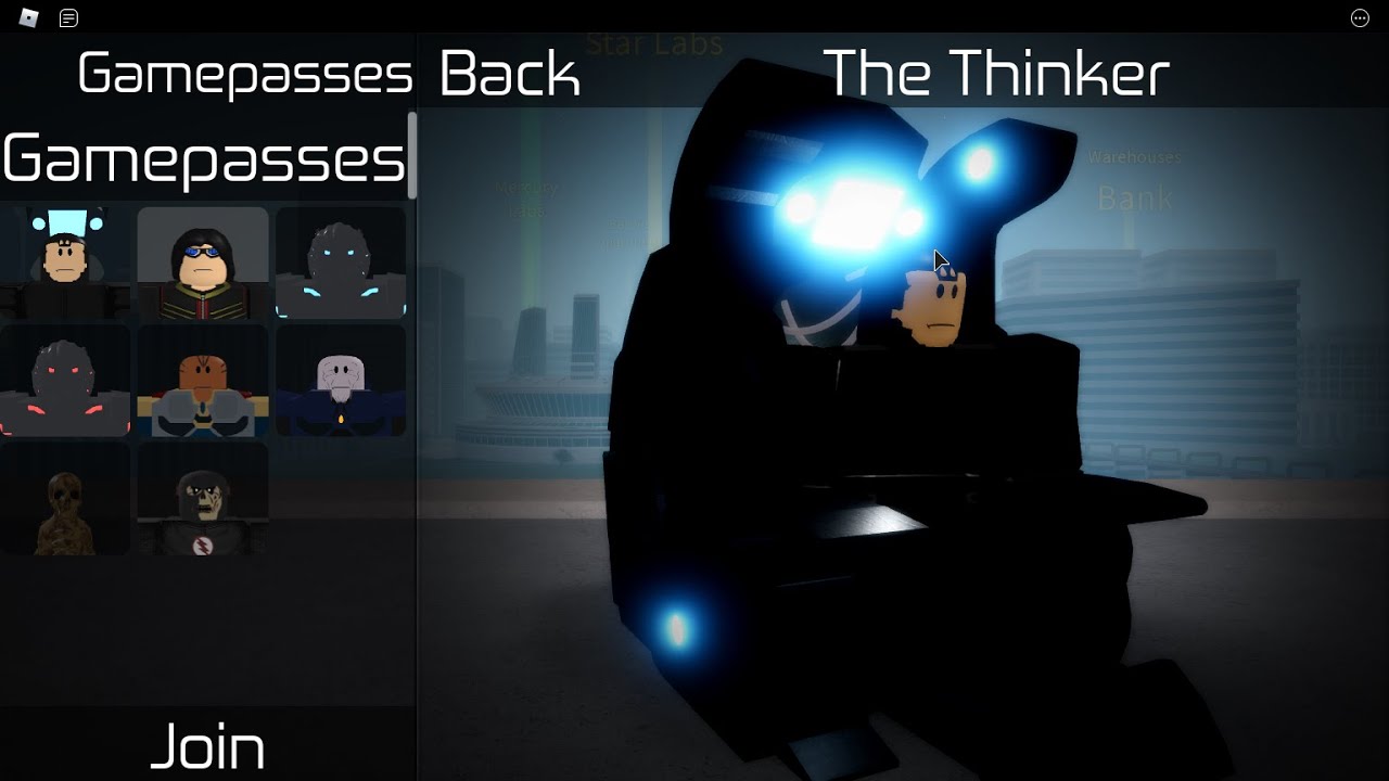 TIPS AND TRICKS THE THINKER IN ROBLOX FLASH EARTHPRIME - YouTube