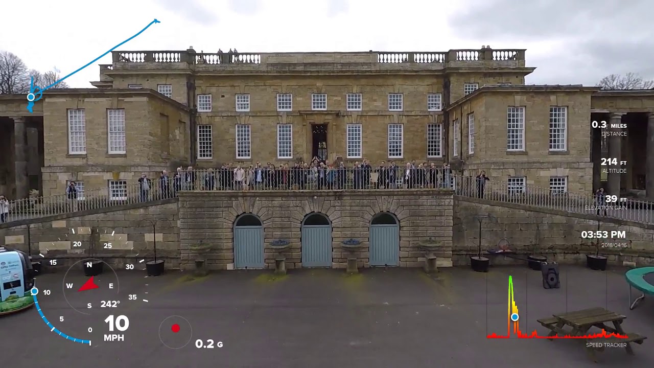 Professor Adam Beaumont brings Gravity Industries to Bramham House in ...