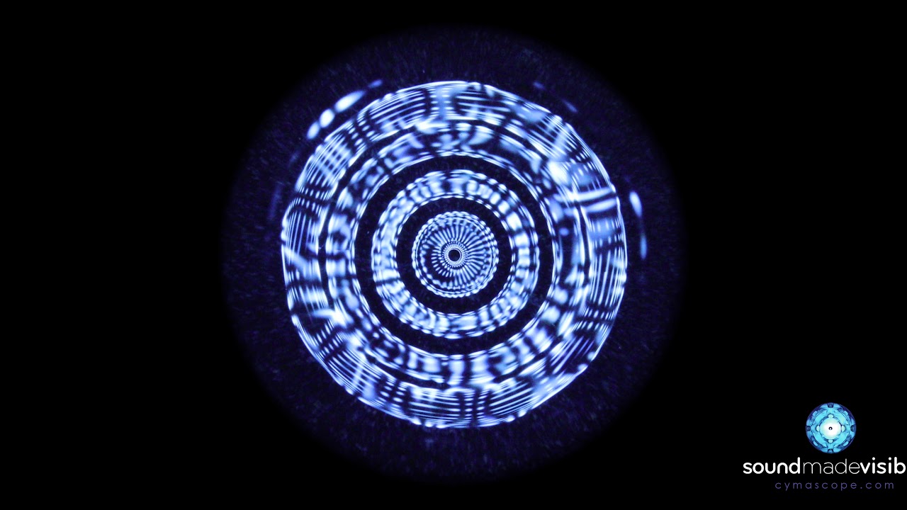 89 Hz frequency made visible through a CymaScope - YouTube