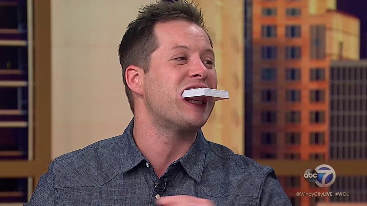 Master of Illusion's Farrell Dillon performs magic - YouTube