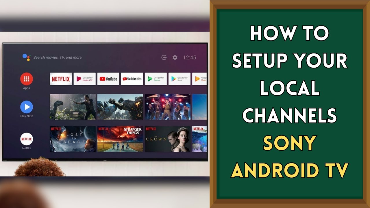 How to Setup Your Channels on Sony Bravia TV (Antenna & Cable Setup ...