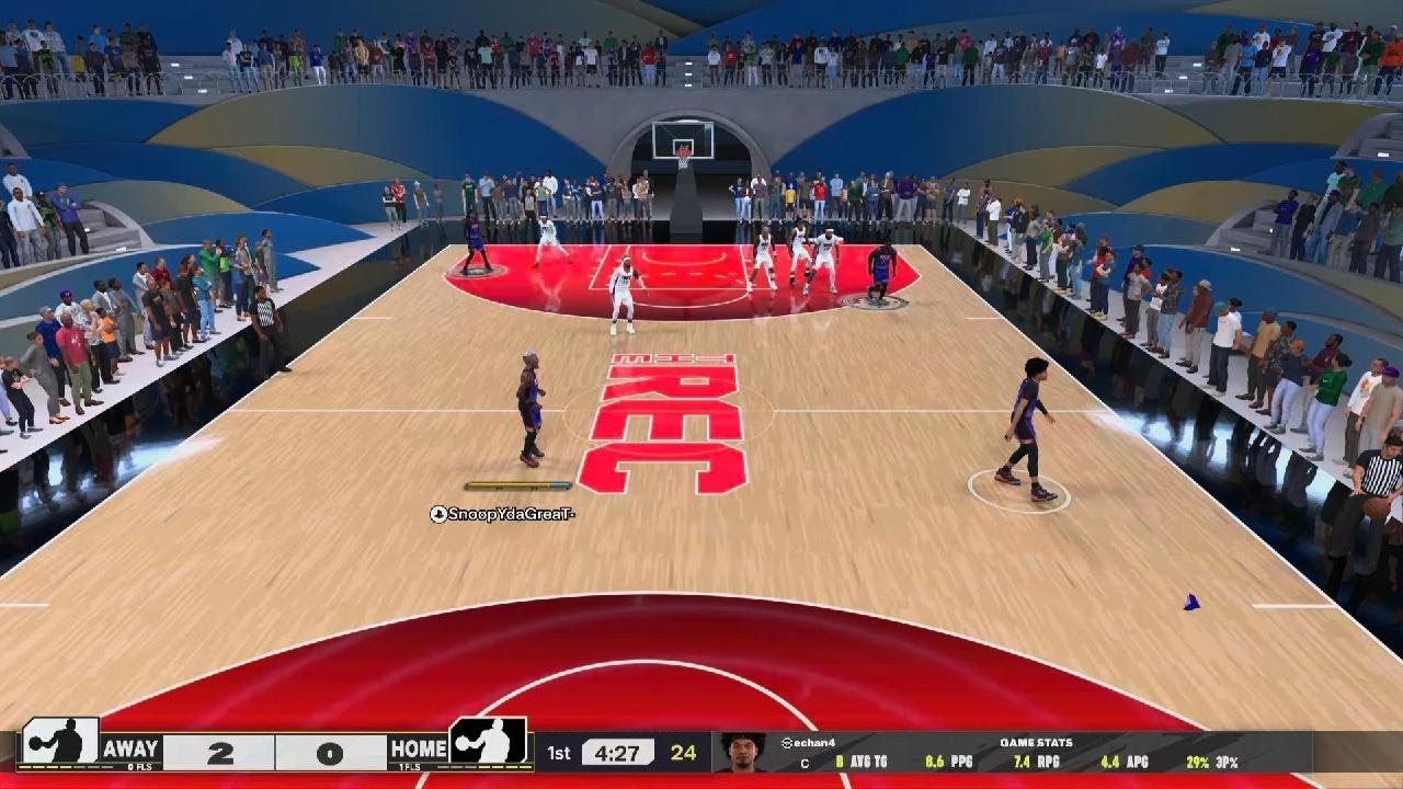 NBA 2K25_new point dunk - YouTube