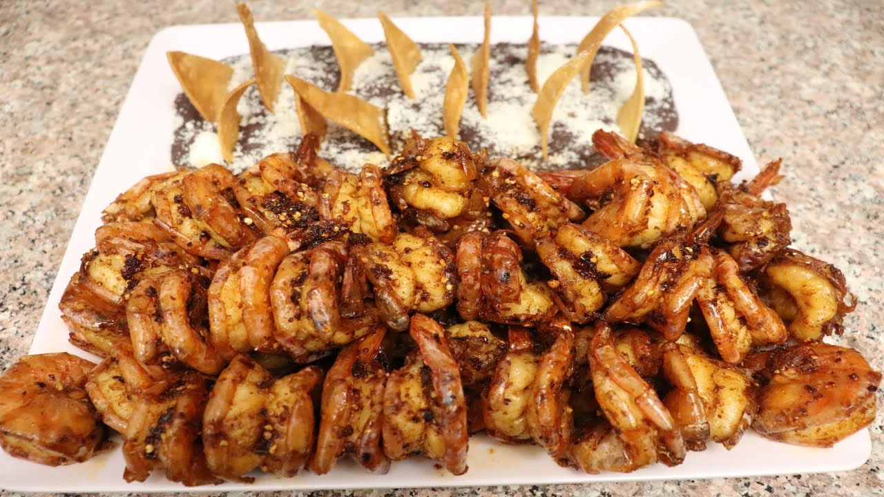CAMARONES EN CHILTEPIN BOTANEROS - YouTube