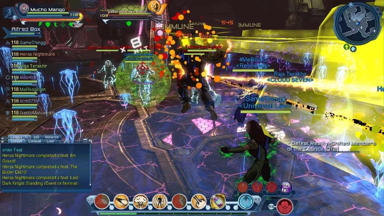 DCUO Atomic Dps | Omnibus Raid Nexus of Reality - YouTube