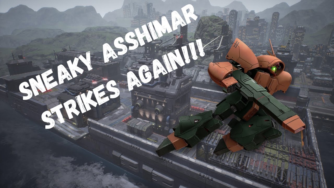 Gundam Evolution - Sneaky Asshimar 2 - YouTube