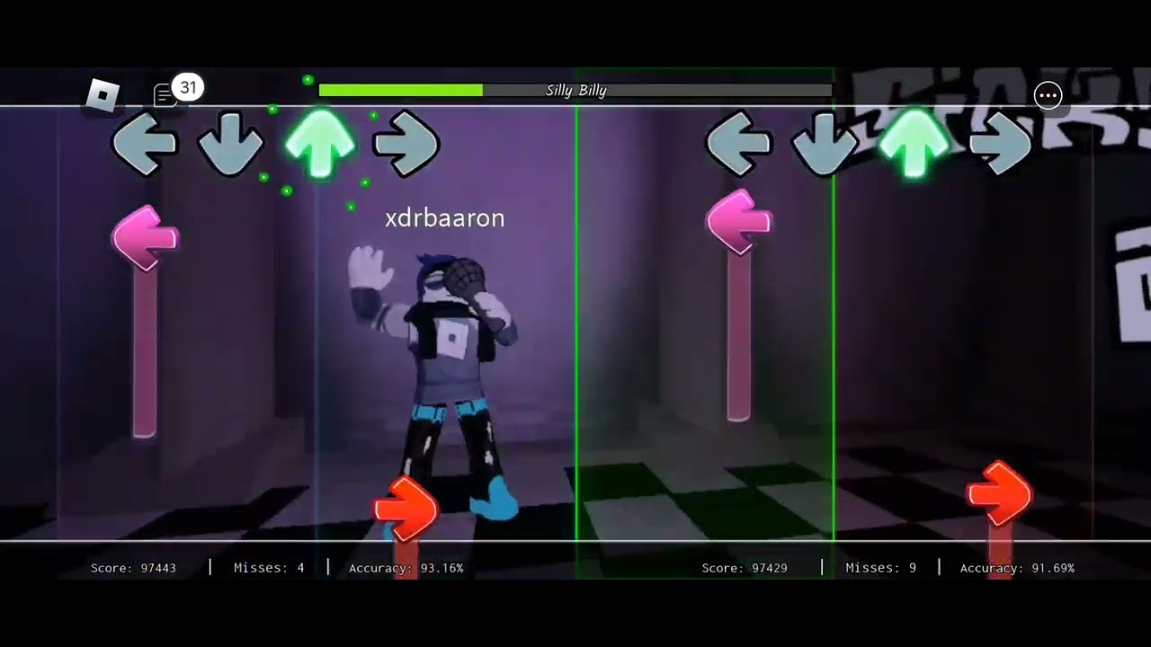 Silly Billy in basically fnf remix Roblox video - YouTube