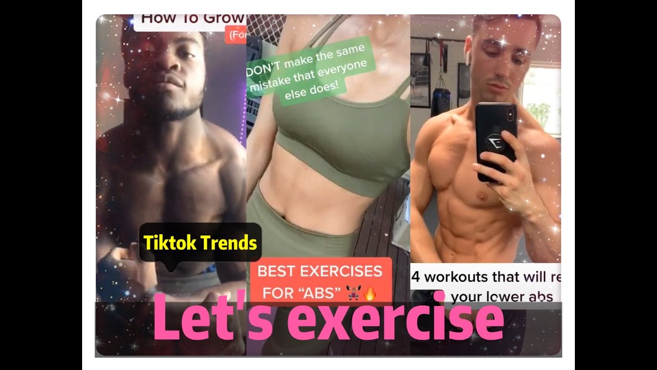 Let's exercise 💪 💪 💪 Tiktok Compilation --- Tiktok Trends - YouTube
