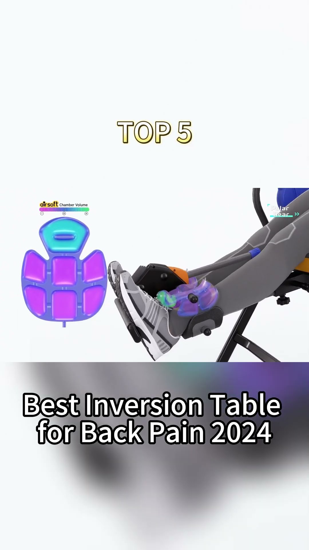 TOP 5 Best Inversion Table for Back Pain 2024 - YouTube