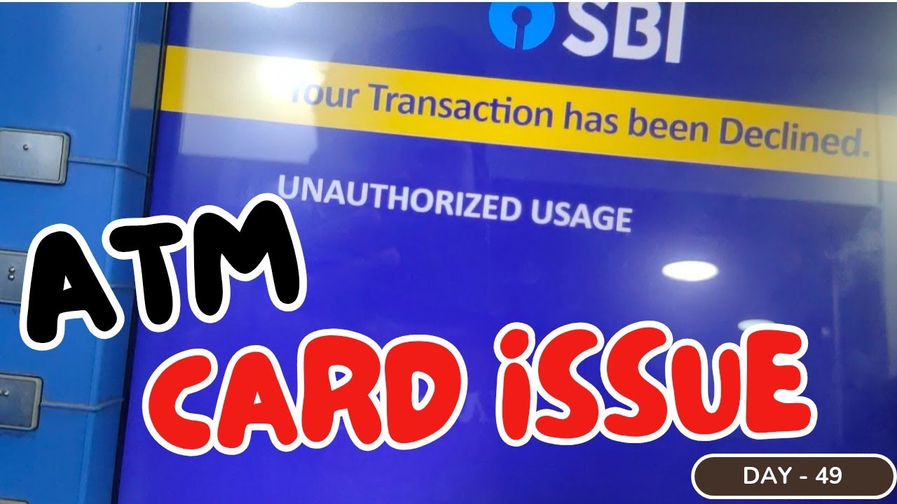 ATM CARD ISSUE 😭 || Daily Vlogs - 49 || President Vlogs 😊 - YouTube