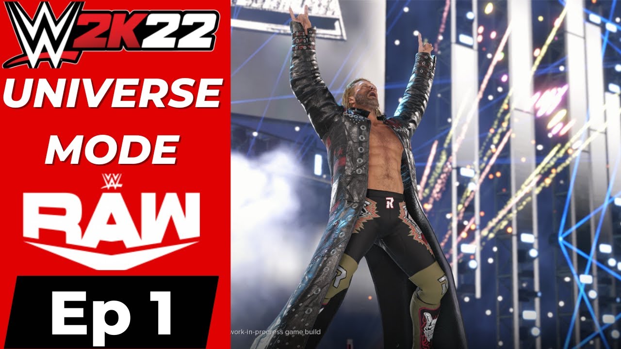 WWE 2k22 Universe Mode: Episode 1 - BRAND NEW START!! - YouTube