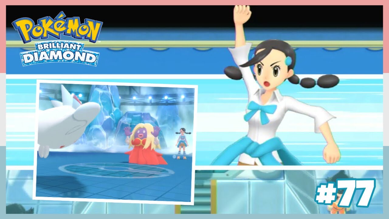 Full Team Battle Rematch With Gym Leader Candice In Pokemon Brilliant ...