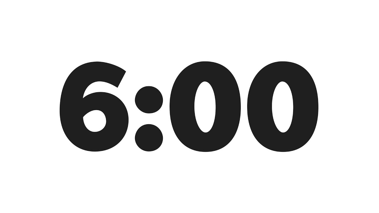 6 Minute Timer - YouTube