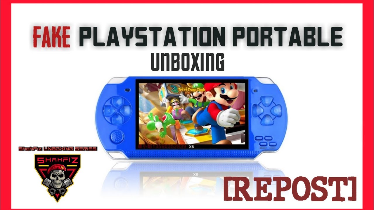 FAKE PSP Unboxing Video [REPOST] - YouTube