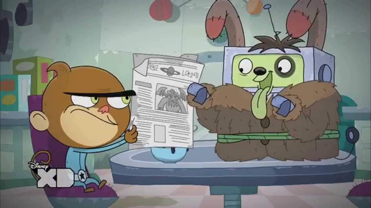 Astro-Małpy - Zły bot. Tylko w Disney XD! - YouTube