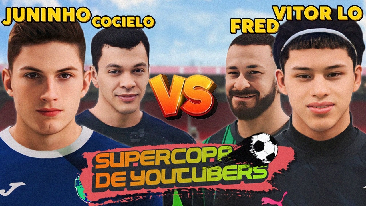 Eu Fiz uma SUPERCOPA de YOUTUBERS no FIFA! - YouTube
