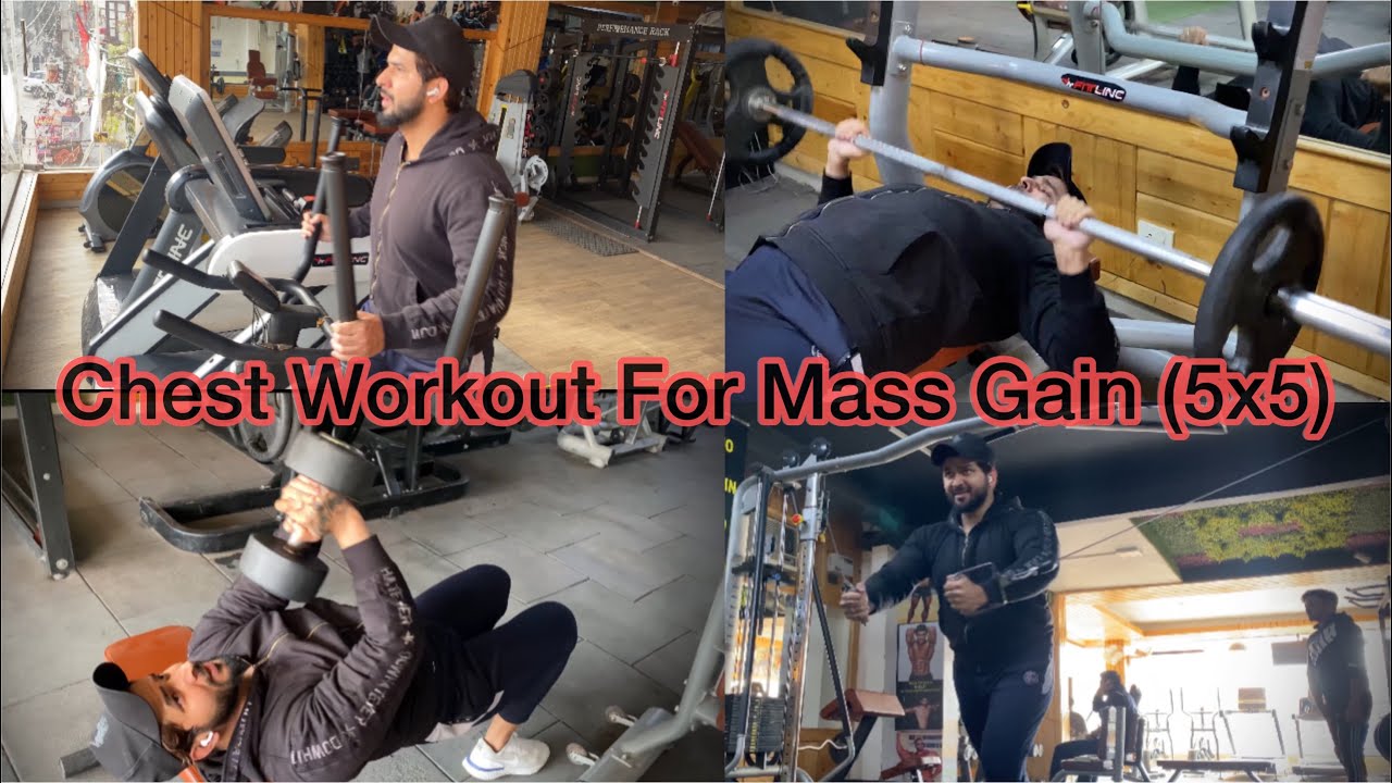 Chest Workout For Mass Gain 5x5 Vlog 24 YouTube chest-workout-for-mass-gain-5x5-vlog-24-youtube