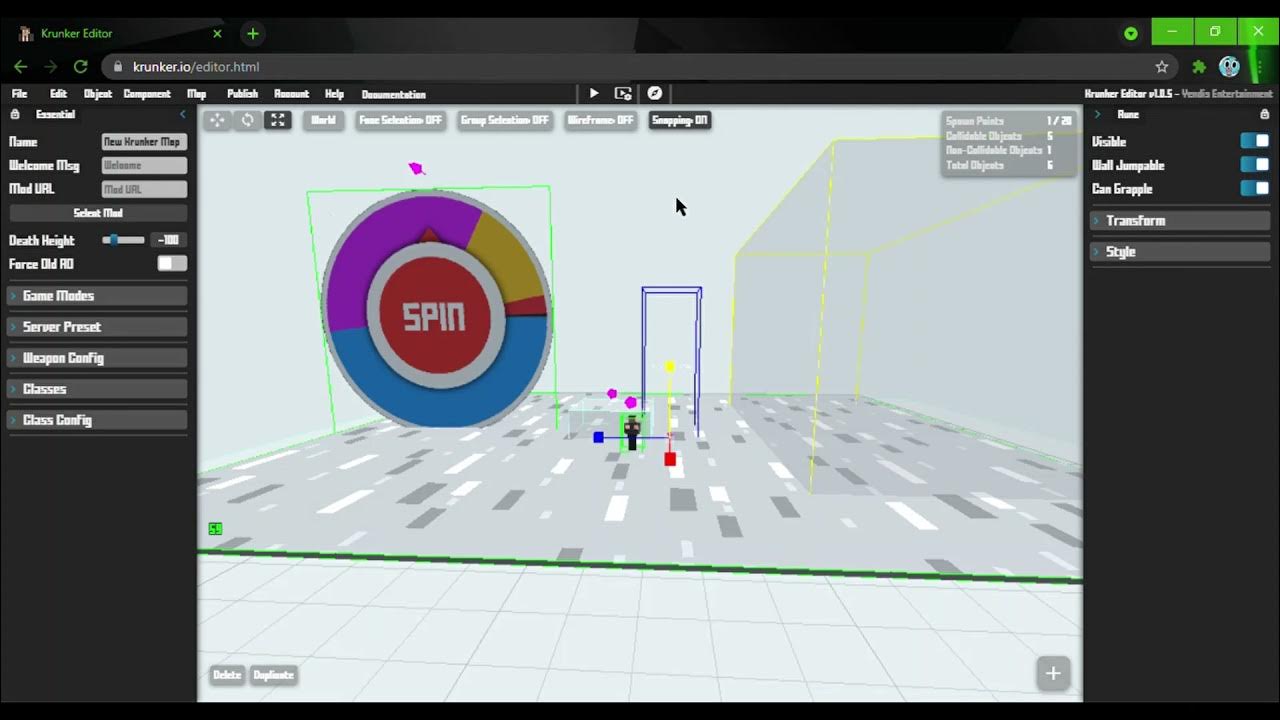 BASIC THINGS YOU MUST KNOW IN KRUNKER EDITOR - YouTube