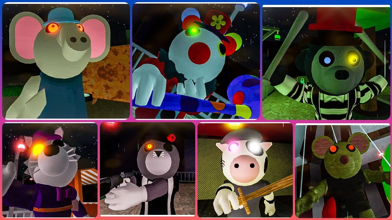 EXTREME CARNIVAL PIGGY BY CRISTIANPANDA1991 ALL JUMPSCARES. - YouTube