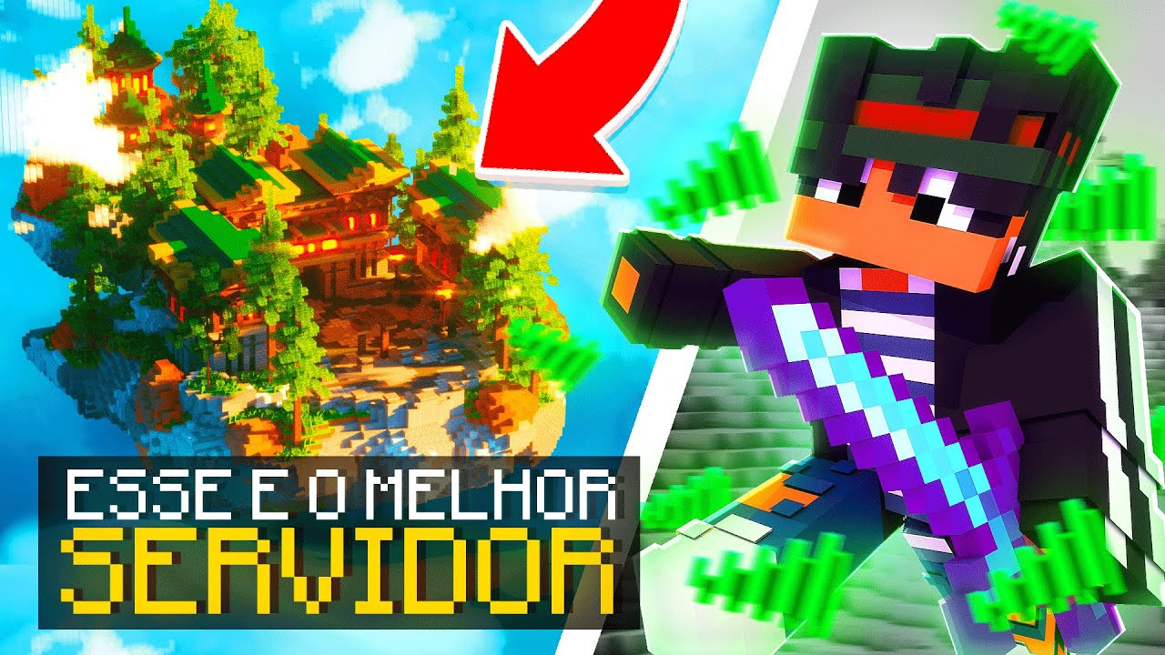 MELHOR SERVIDOR de MINECRAFT SKYBLOCK de 2025 para MINECRAFT JAVA e BEDROCK - YouTube