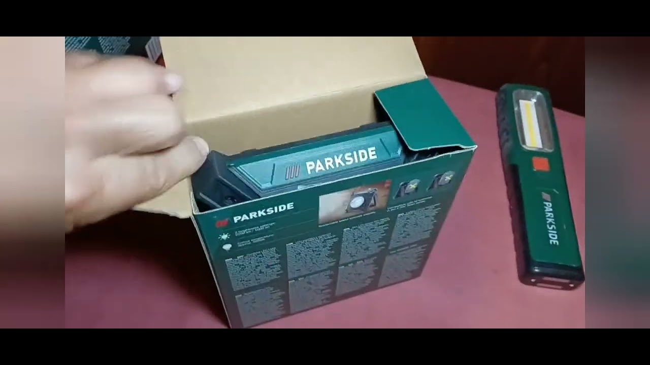 parkside cordless led light 20 v PBSTA 20- Li A1 - YouTube