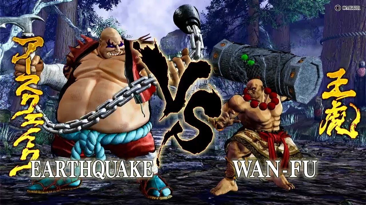EARTHQUAKE VS WAN-FU - SAMURAI SHODOWN - YouTube