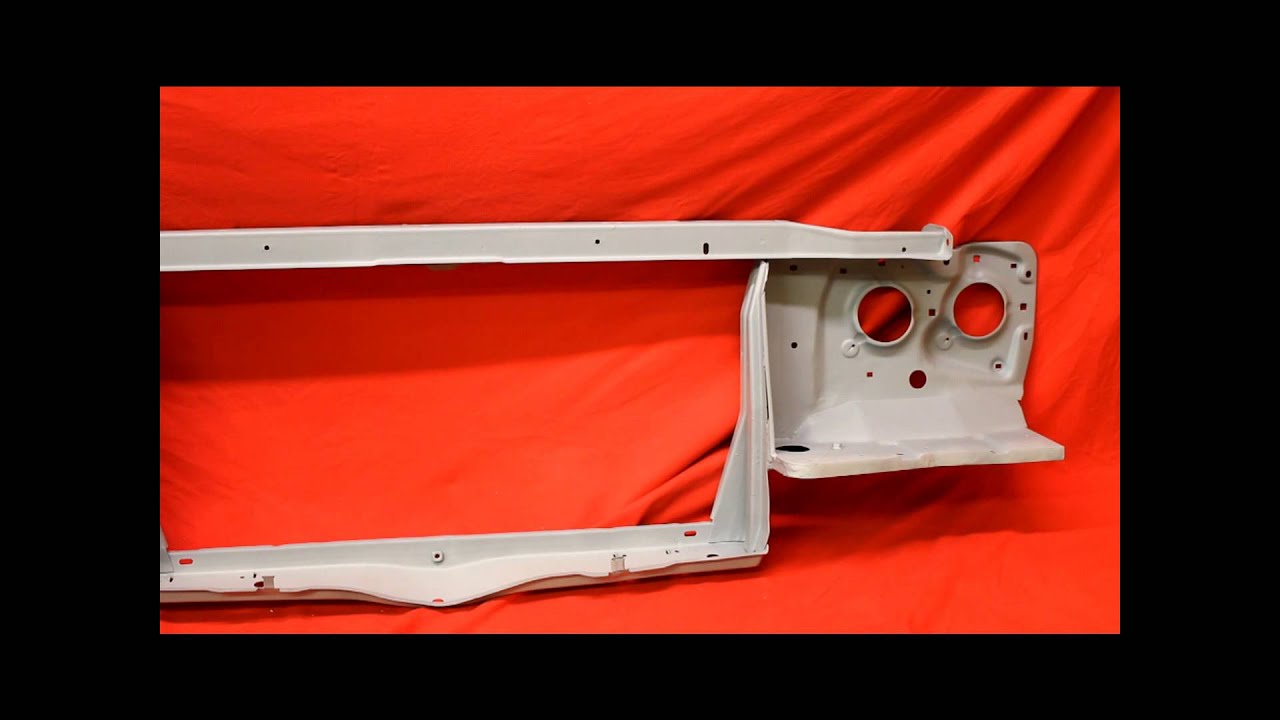 1969 Skylark Radiator Core Support - YouTube
