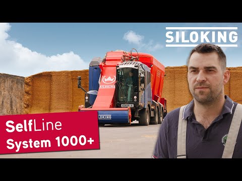 1.900 Kühe - eine Maschine | #SILOKING  SelfLine 4.0 System 1000+ | Lugtenberg UG