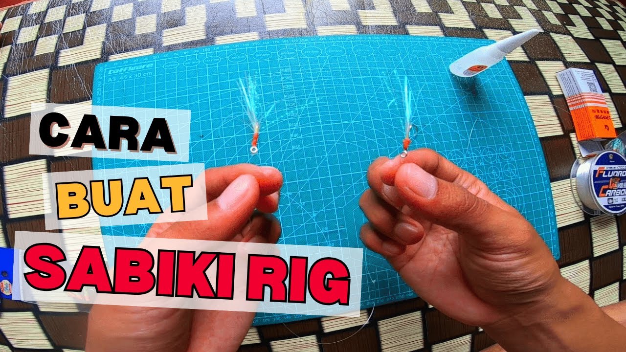 SABIKI RIG‼️Cara Mudah Membuat Rangkaian Pancing Kotrek /Sabiki Gacor ...
