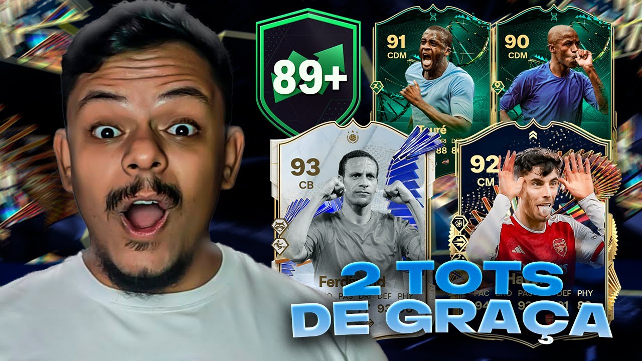 FC 24 l 🔥 2 PACK TOTS DE GRAÇA e DME HAVERTS TOTS e FERDINAND TOTY l ...
